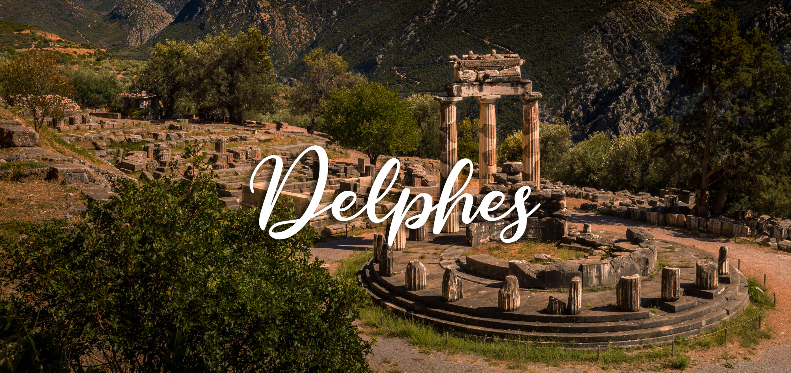 Delphes, la beauté des ruines : Take your bagage